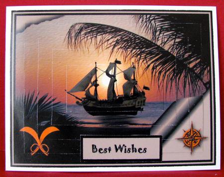 Pirate Ship Pyramid Sheet - Photo by Christine Pagan