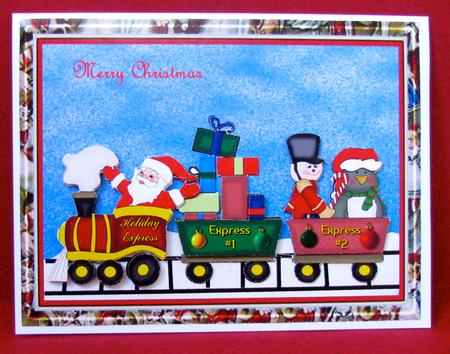 Holiday Express with Santa - CUP153565_8 | Craftsuprint