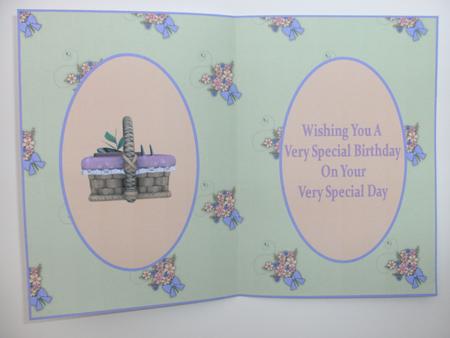 A Birthday Card Insert - CUP166537_719 | Craftsuprint