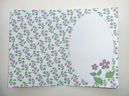 Bright Purple Flowers Insert 2 (white) - CUP172504_750 | Craftsuprint