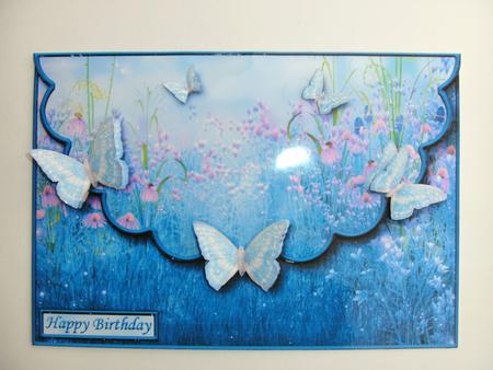 Butterfly Fantasy Envelope Card with Decouapge - CUP177906_56 ...