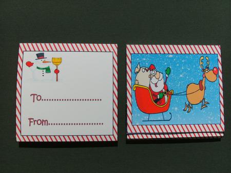 Two Christmas Post-it Note Covers - CUP238433_1209 | Craftsuprint