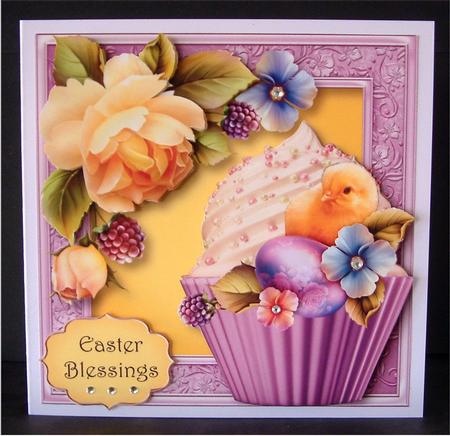 Easter Chick Cupcake Mini Kit - CUP600775_1763 | Craftsuprint