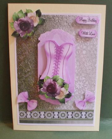 Pretty Pink Roses and Basque on a Plaque - CUP564714_415 | Craftsuprint