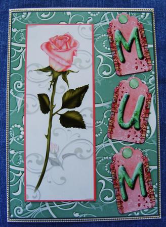 Mum Tags with a Rose - CUP176604_478 | Craftsuprint