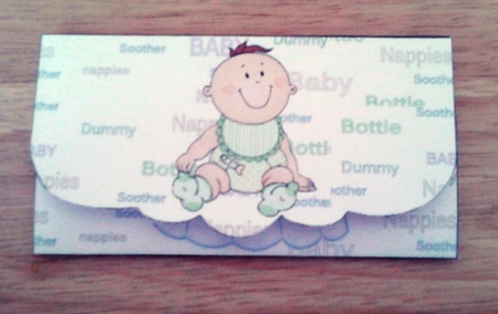 Baby Money Wallet 2 - CUP653551_695 | Craftsuprint