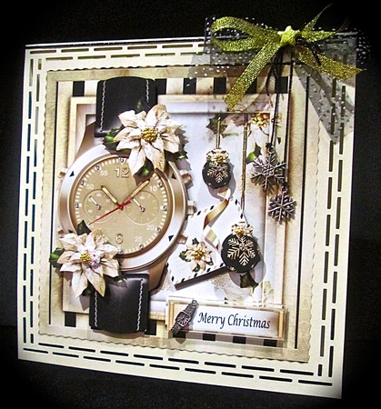Christmas Male Watch Card Mini Kit - CUP750941_1641 | Craftsuprint
