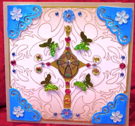 Majestic Octagon Shaped Card Base 1 - CUP157104_96 | Craftsuprint