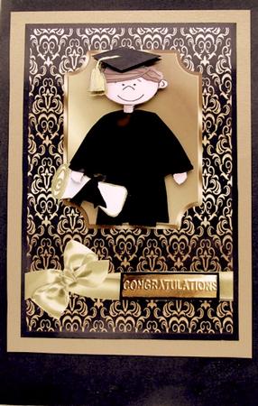 Gold Patterned Card Fronts on Dark Backgrounds - CUP316722_643 ...