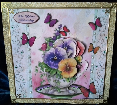 Pansy Tea - CUP769223_16808 | Craftsuprint