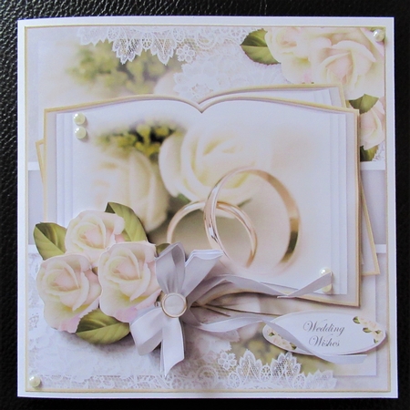 Wedding Open Book 3 - CUP1026814_43136 | Craftsuprint