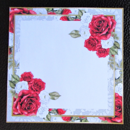 Quick Card Red Roses INSERT - CUP1041637_936 | Craftsuprint