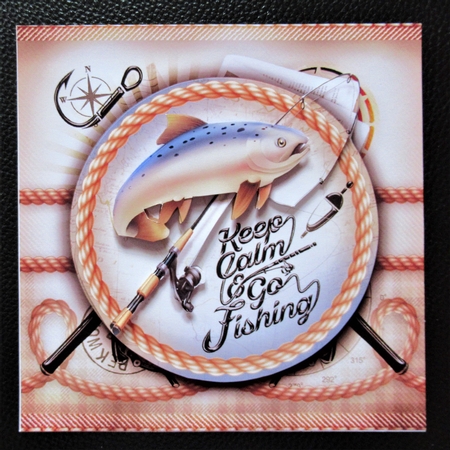 Male Card Fishing Themed Mini Kit - CUP1055564_1641 | Craftsuprint