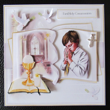 Confirmation and Holy Communion Open Book Bumper Kit - Photo by Davina ...