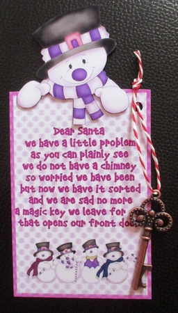 Santa's Magic Key Card 2 - Photo by Davina Rundle