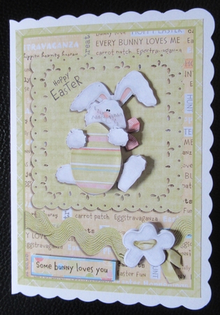 Some Bunny Loves You Easter card - Photo by Davina Rundle