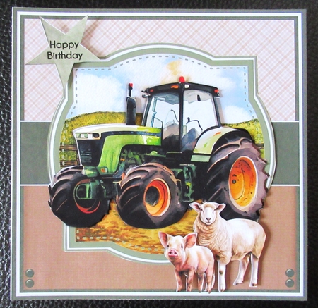 TRACTORS - 5x7 & 6x6 with optional animals - CUP1230684_57683 ...