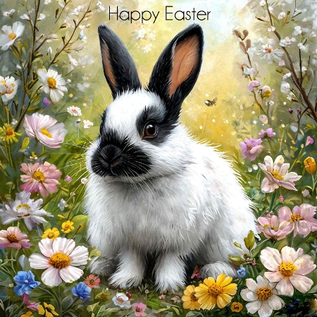 Beautiful Spring Rabbits - Photo by Davina Rundle