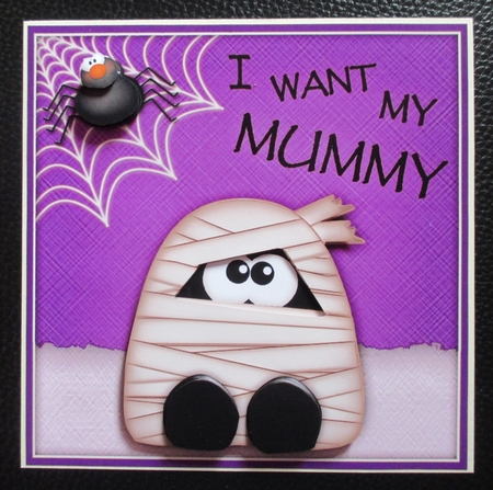 I Want My Mummy - Decoupage Card - CUP139047_499 | Craftsuprint