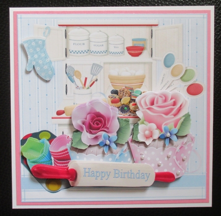 7x7 Baking queen mini kit - CUP699216_1209 | Craftsuprint