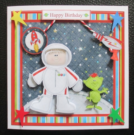 Spaceman Birthday Boy Mini Kit & Decoupage - Ages 2-9 - CUP699662_1894 ...