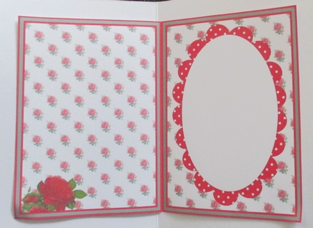 Red Rose Insert - CUP714485_819 | Craftsuprint