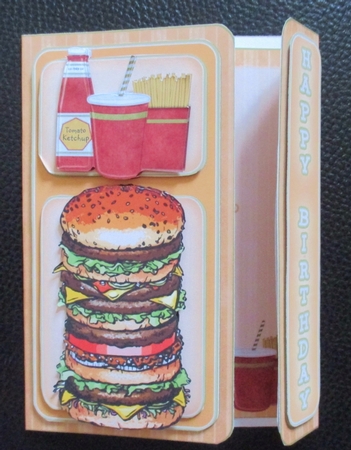 Giant Burger Card - CUP729147_72307 | Craftsuprint