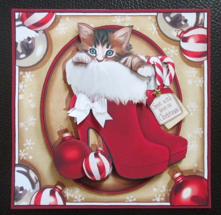 Furry Merry Christmas - CUP733521_2350 | Craftsuprint