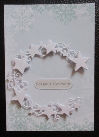 Christmas Snowflake Backing Paper 3 - CUP753555_719 | Craftsuprint