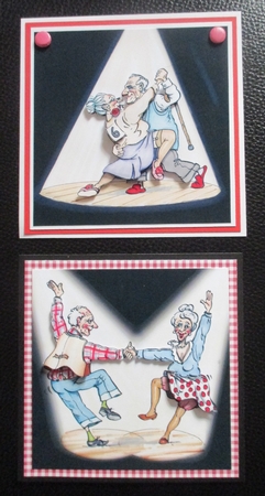 The Wrinklies Decoupage - Doddery Dancing - CUP764850_77229 | Craftsuprint