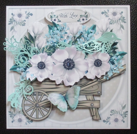 White Rose Barrow Mini Kit - CUP773026_2053 | Craftsuprint