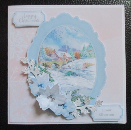 Snowflake Backing Paper 1 - CUP799954_719 | Craftsuprint