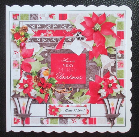 Gorgeous Christmas Card Front - CUP803799_2246 | Craftsuprint