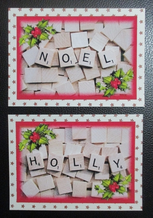 Noel and Holly 6 x 4 Toppers - CUP818351_43136 | Craftsuprint