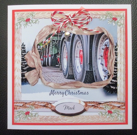 MALE RELATIVES CHRISTMAS HGV LORRY - CUP834586_25427 | Craftsuprint