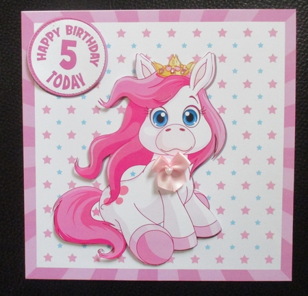PINK PRINCESS PONY - CUP877634_57683 | Craftsuprint