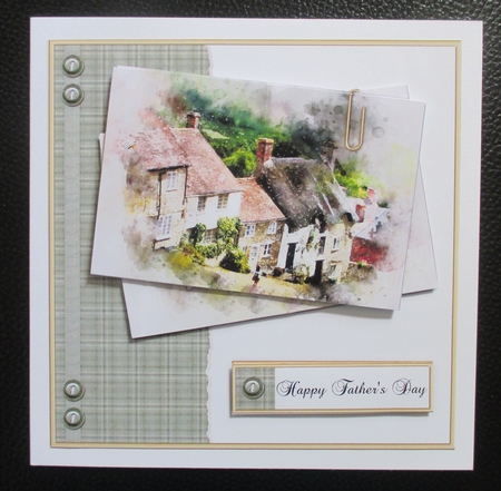 Cottages Postcard Mini Kit - CUP887278_72307 | Craftsuprint