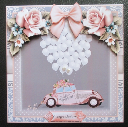 Just Married Card Kit - CUP893653_1483 | Craftsuprint
