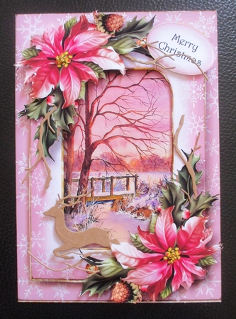 Double Frame Christmas Scene - Christmas Sunset - CUP902017_1763 ...