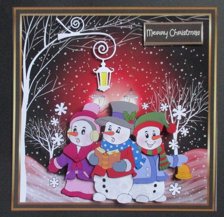 snowmen carolers - CUP917937_8 | Craftsuprint