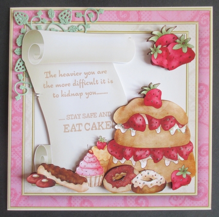 Stay Safe Eat Cake! Mini Kit - CUP949935_72307 | Craftsuprint