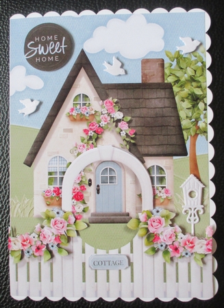 Home Sweet Home Card Front - CUP975924_376 | Craftsuprint