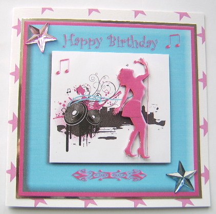 Modern Birthday Music and Singer - CUP190565_1065 | Craftsuprint
