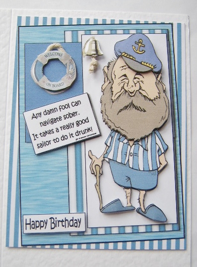 Barnacle Bill Knows How to Navigate - CUP235580_1209 | Craftsuprint