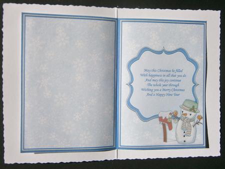 Carrot the Snowman Christmas Insert for Cup448859_68 - CUP448860_68 ...