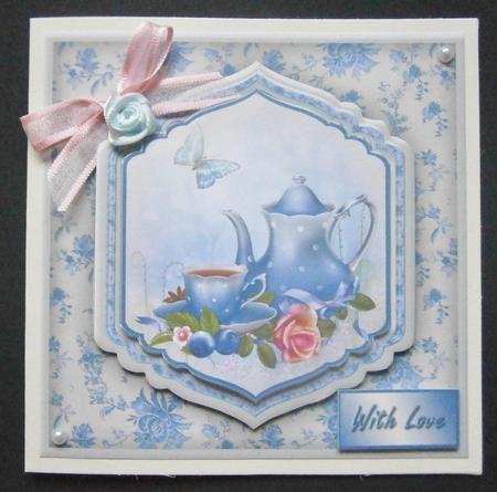 Afternoon Tea Shaped Layer Card Front Mini Kit - CUP463805_1648 ...