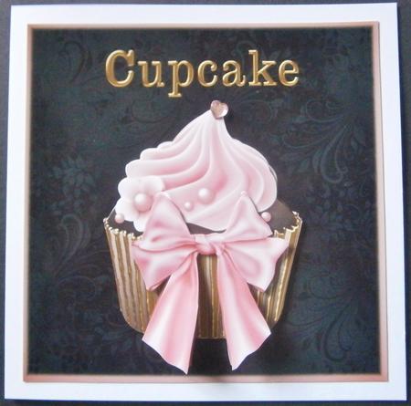Gorgeous Cupcake Card Front - CUP544526_1483 | Craftsuprint