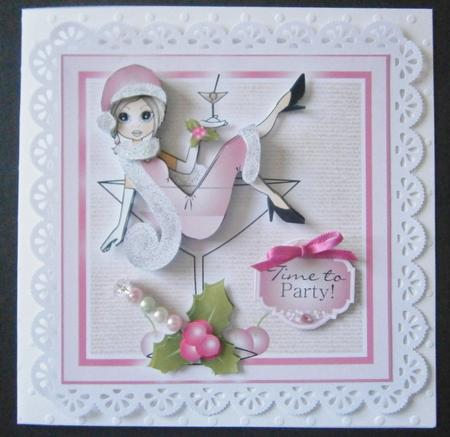 Christmas Cocktail Emma Topper Mini Kit - CUP571784_2053 | Craftsuprint