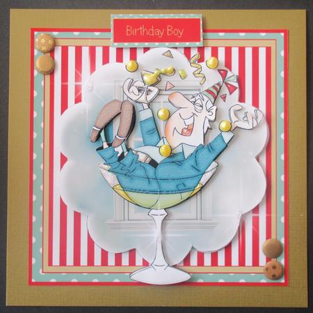 Bubbles Card Front Kit - CUP605299_1483 | Craftsuprint