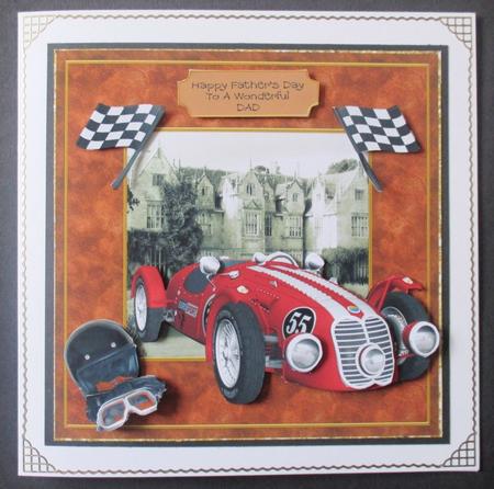 Classic Racing Racing Car Mini Kit - CUP607111_16 | Craftsuprint